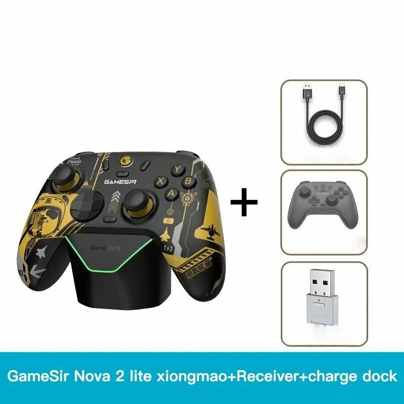 Беспроводной игровой контроллер для ПК GameSir Nova 2 lite xiongmao