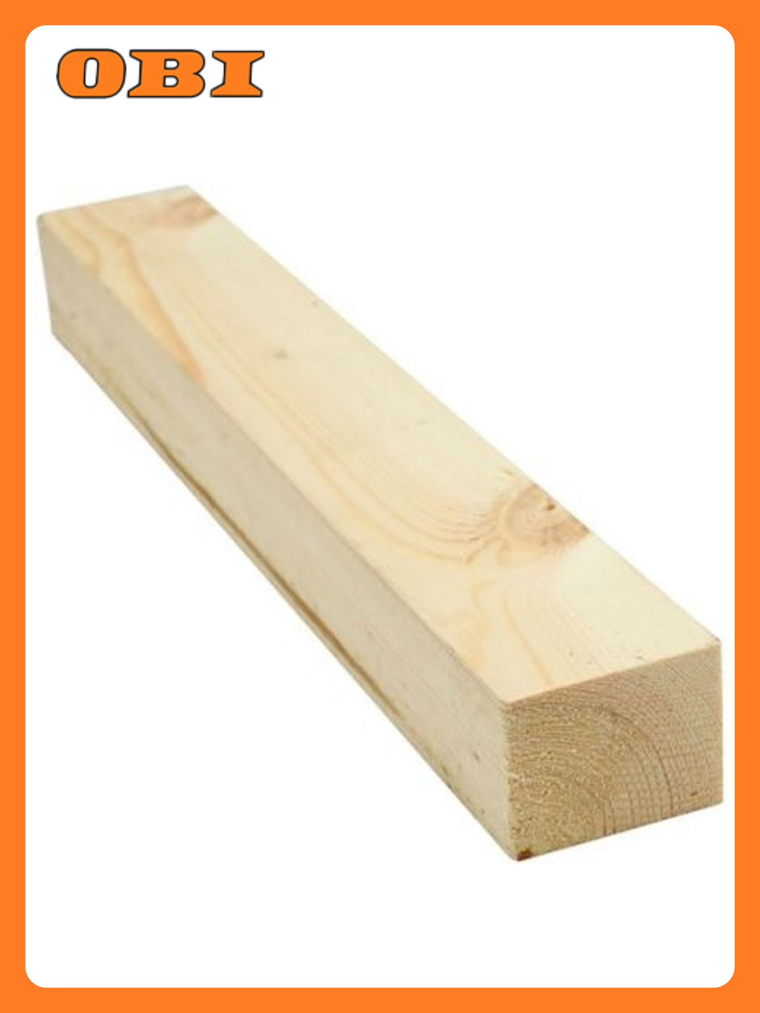 Брусок сухой строганный, хвоя, 2000x40x50 мм, сорт АВ, камерная сушка