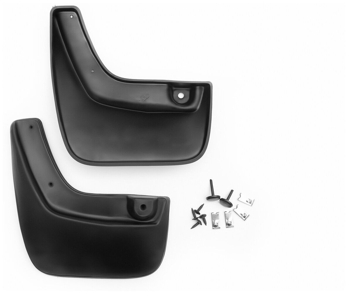 Брызговики задние для Mazda 3, 2009-2011, 2 шт. (стандарт) Мазда