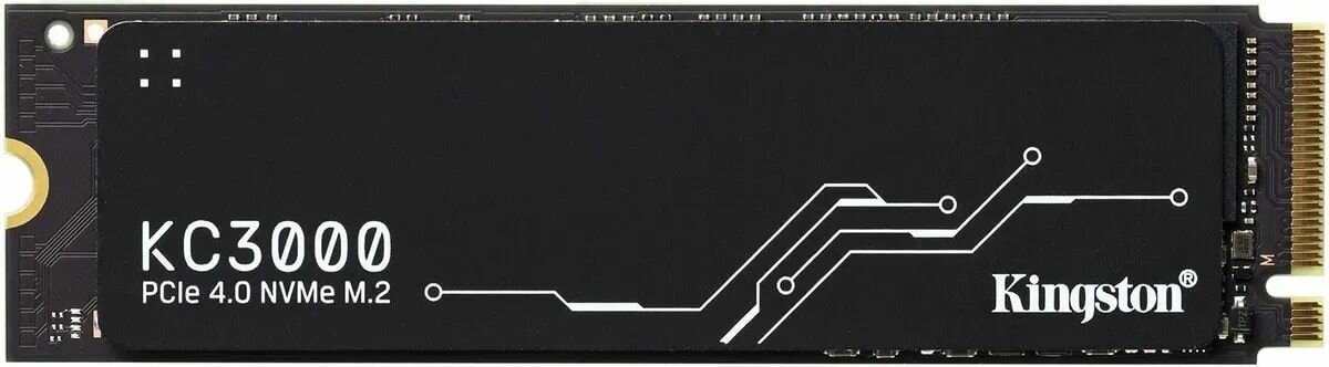 SSD накопитель Kingston KC3000 SKC3000S/1024G 1ТБ, M.2 2280, PCIe 4.0 x4, NVMe