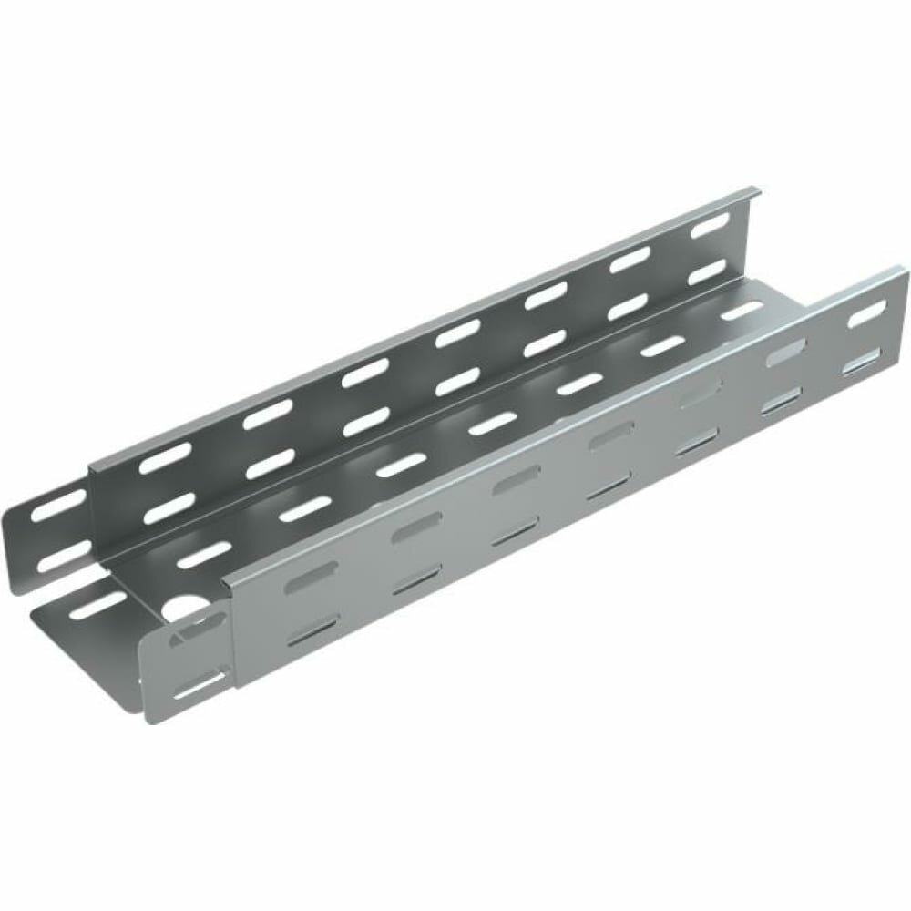 Перфорированный лоток Система КМ 50x400x1,0 L3000 мм Быстрый монтаж LO0612 LP50-400-1.0-3000