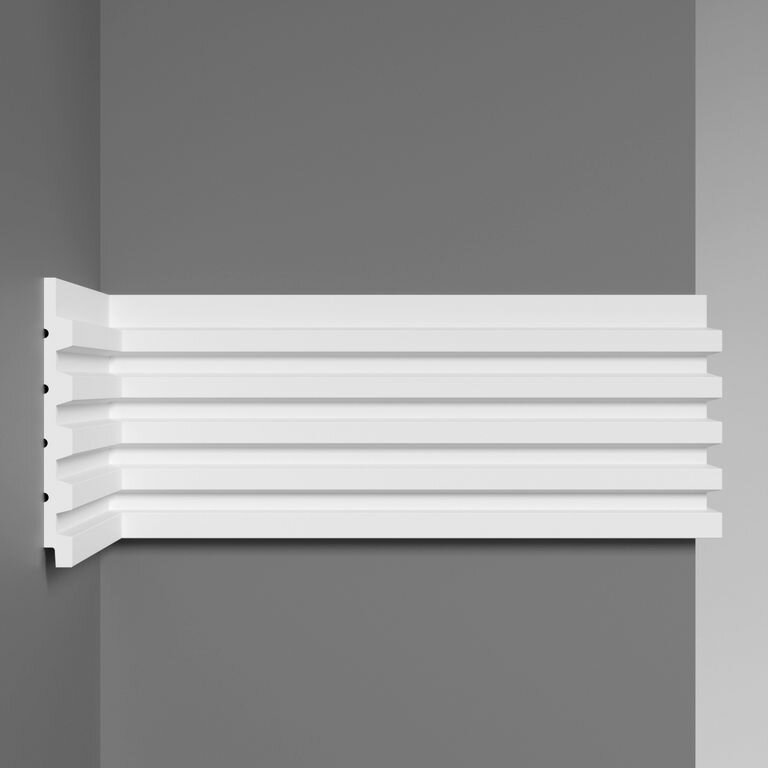 3D панель DECOMASTER D317, дюрополимерная, под покраску, 2.9 метра, 1 шт.