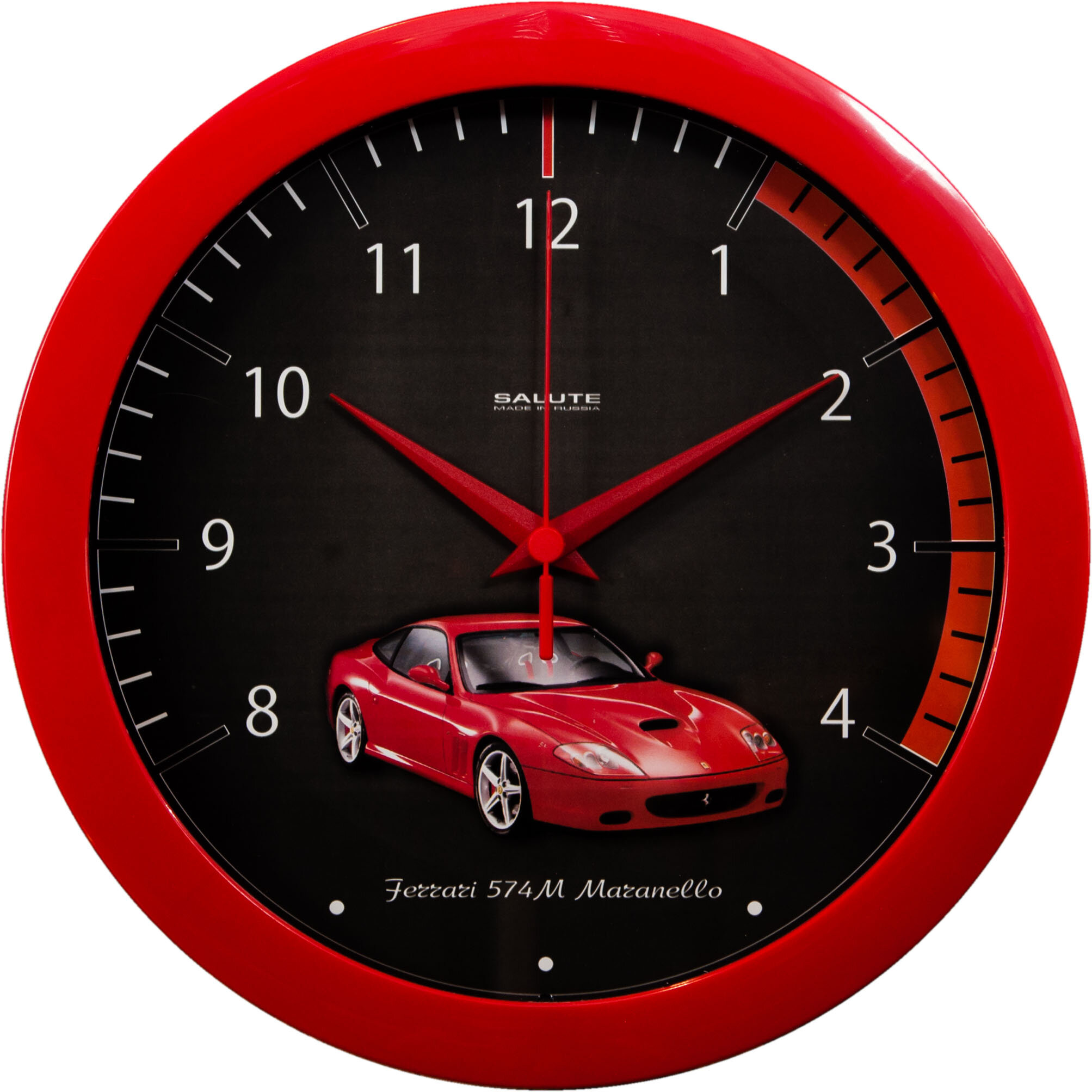 Часы настенные Салют П-Б1-383 феррари, Салют