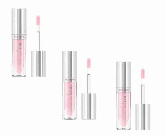 Relouis Масло для губ тон 01 Sakura Blossom GLOSSY GLAZE, 3 уп