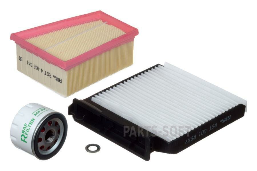 Комплект то эконом largus (k4m) renault duster 1 (k4m) renault logan 1 (k4m) RAF FILTER арт. RT008E