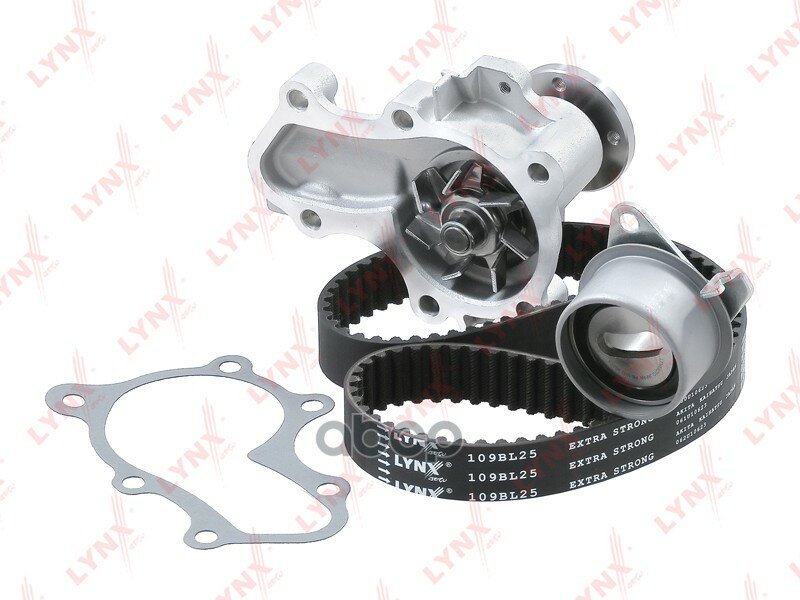 Комплект ремня ГРМ с водяным насосом MITSUBISHI Lancer (CJ/CS) 1.3-1.6 95-07/Colt 1.3-1.5 96-03/Space Star 1.3-1.6 00-04 LYNX.