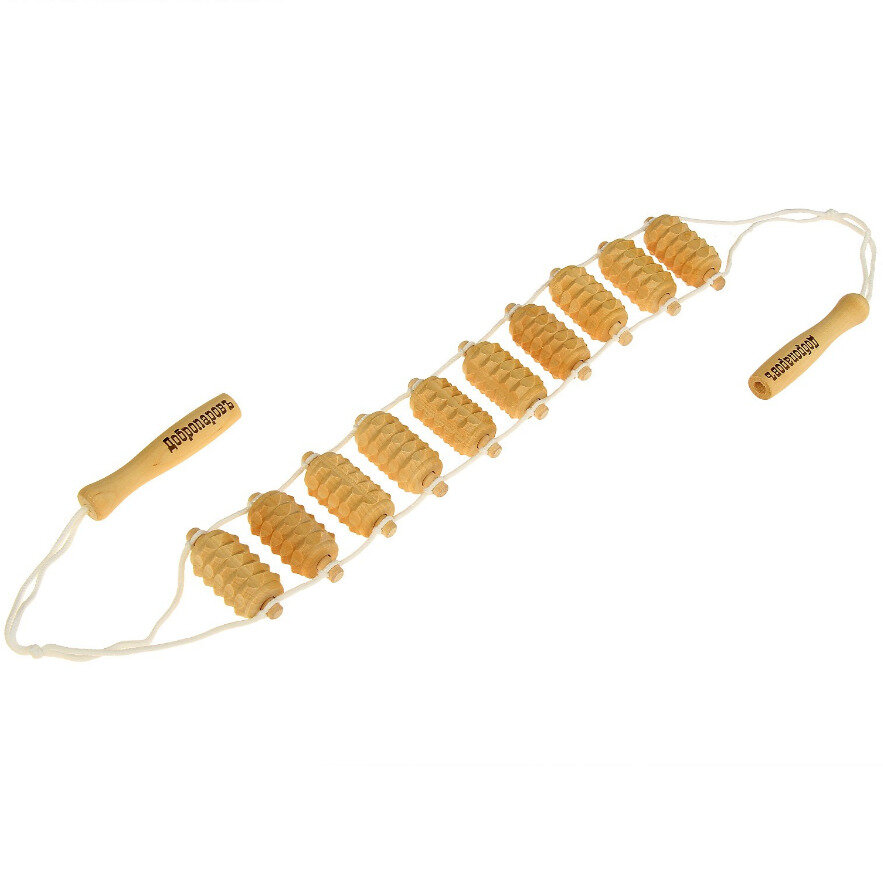 Массажёр-лента банный Добропаровъ роликовый