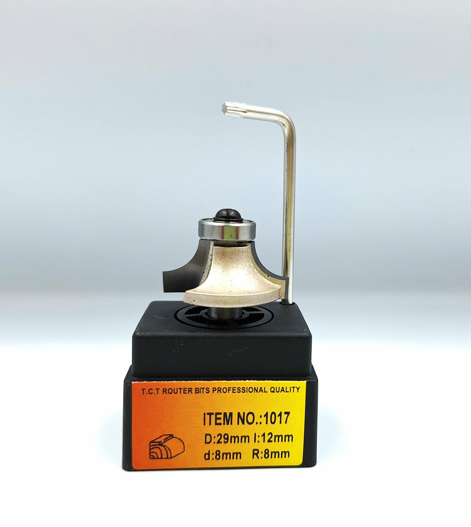 Фреза Globus радиусная 1017 R8, хвостовик 8 мм