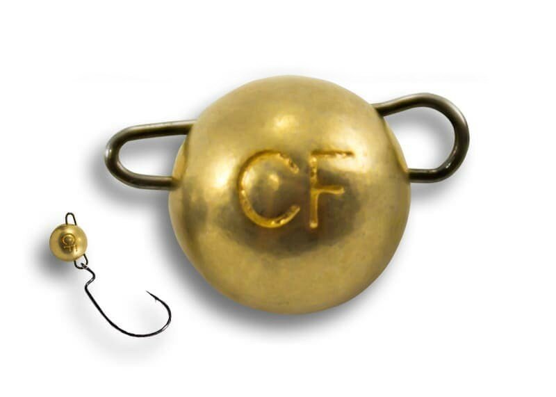 Груз Crazy Fish чебурашка вольфрам 4 г золото, набор 3 шт, упаковано для рыбалки