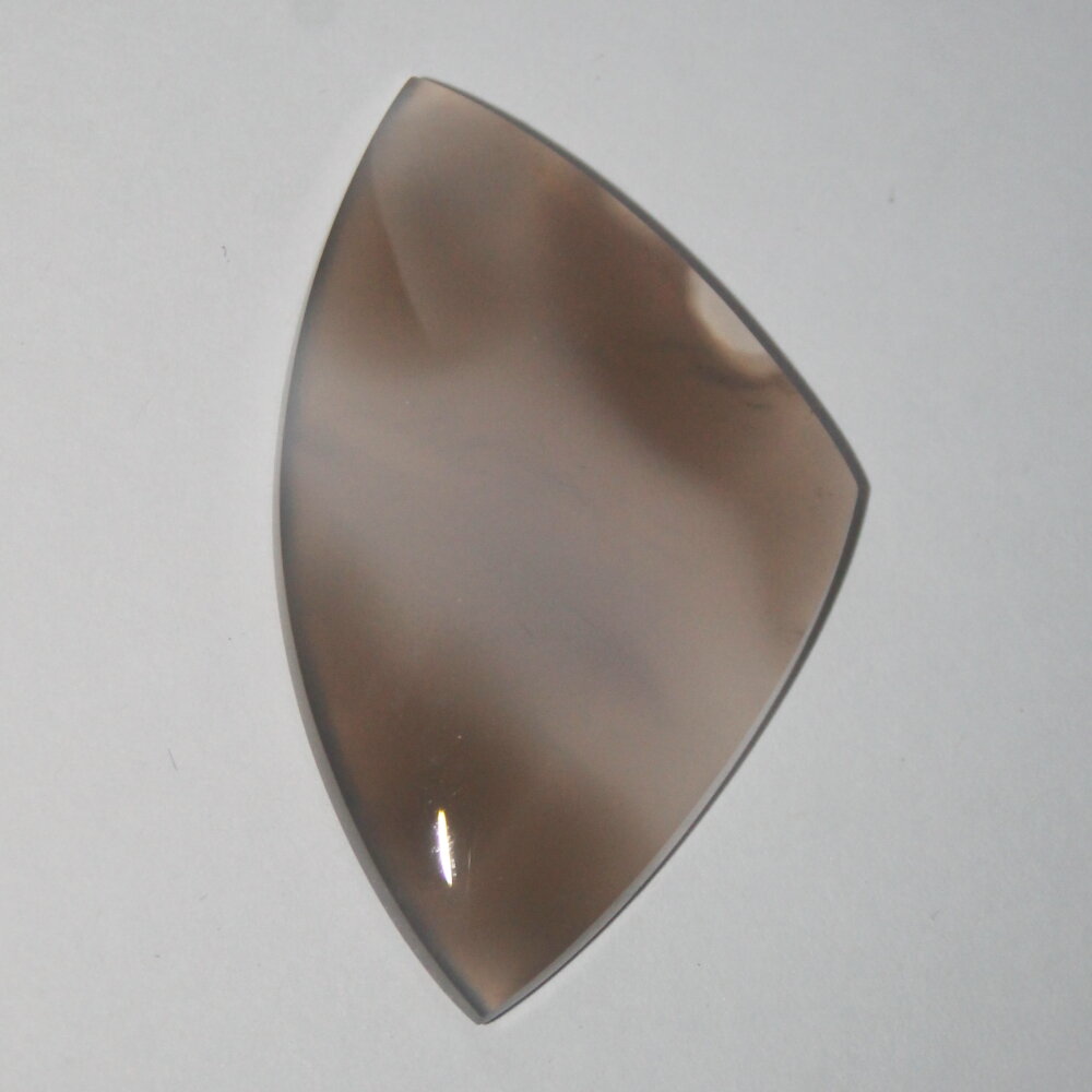 Агат кабошон, натуральный камень, 50х30х3 мм, Урал, "True Stones"