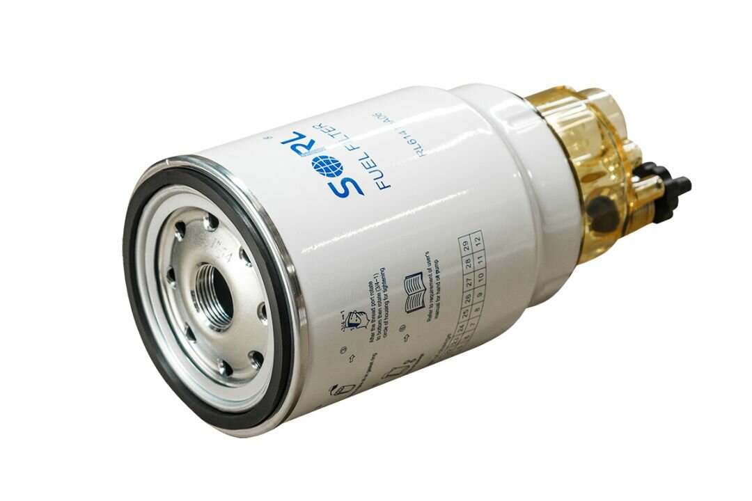 Фильтр топливный сепаратор КамАЗ (с колбой) RL6141BA06 SORL