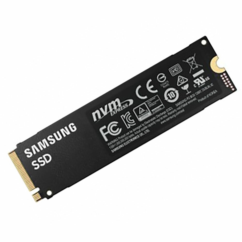 Твердотельный накопитель SSD Samsung 980 M.2 2280 Твердотельный накопитель SSD Samsung 980 M.2 2280 MZ-V8V500BW 500GB Client SSD PCIe Gen3x4 with NVMe, 3100/2600, IOPS 400/470K, MTBF 1.5M, 3D NAND TLC, 300TBW, 0,33DWPD, RTL