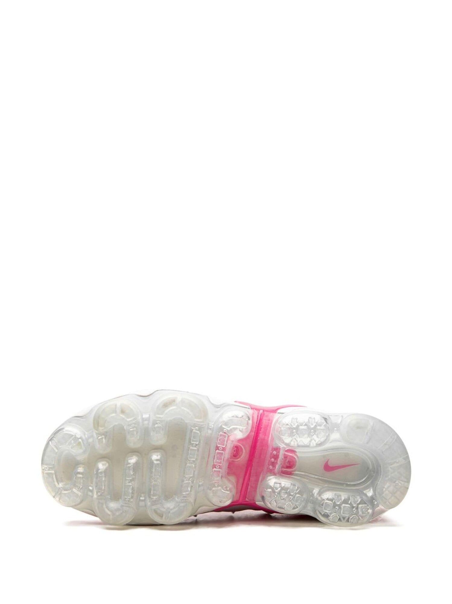 Кроссовки NIKE Air Vapormax Plus Platinum Tint/Flash Crimson, размер 5.5 US — фото 1