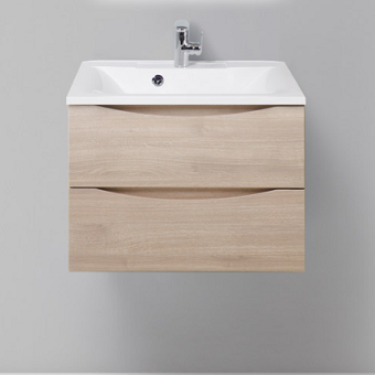База под раковину подвесная BelBagno MARINO-650-2C-SO-RG-P Rovere Grigio
