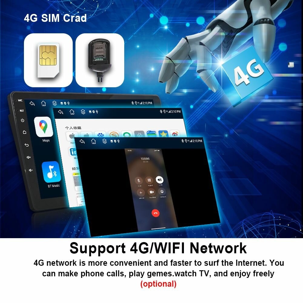 Автомагнитола для Chery Fora A5 A21 2006 - 2010 Cowin 3 A21 2010 - 2011,6+128 Гб,8 ядер Android Auto Carplay Dsp 4G LTE навигатор Мультимедиа плеер