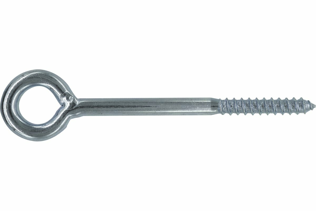 Европартнер Шуруп с кольцом для крепления строительных лесов 12x160 мм, 1 шт, монтаж