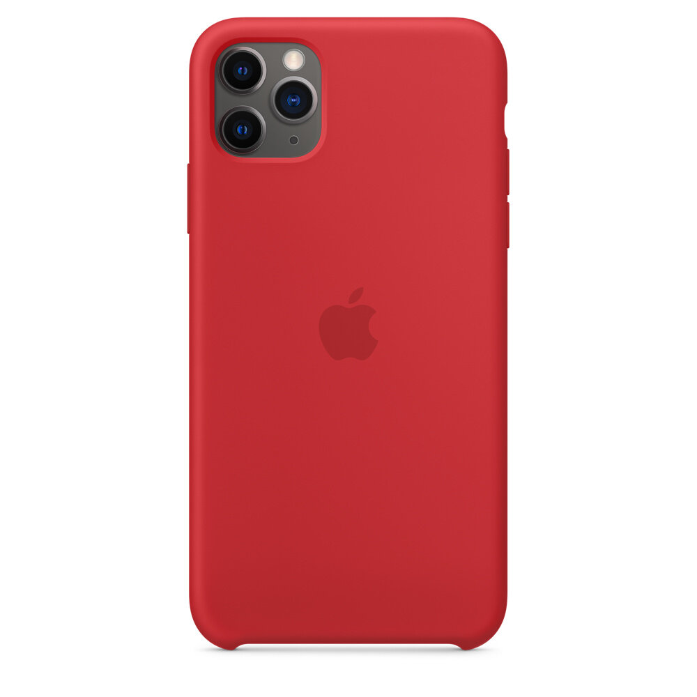 Чехол силиконовый Apple iPhone 11 Pro Max Silicone Case Red (Красный) MWYV2ZM/A