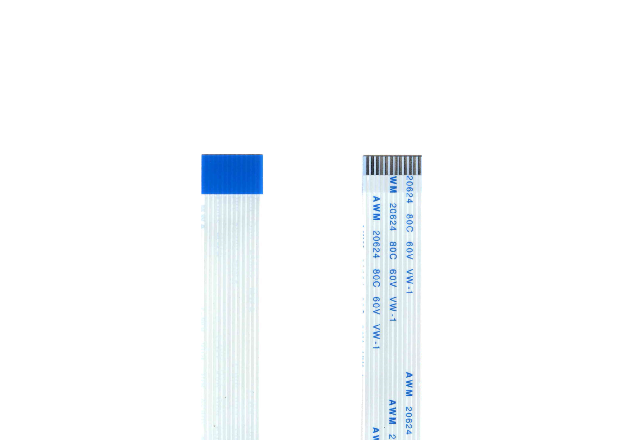 Шлейф 12 pin, 20 см, шаг 1 мм FFC, обратный Б