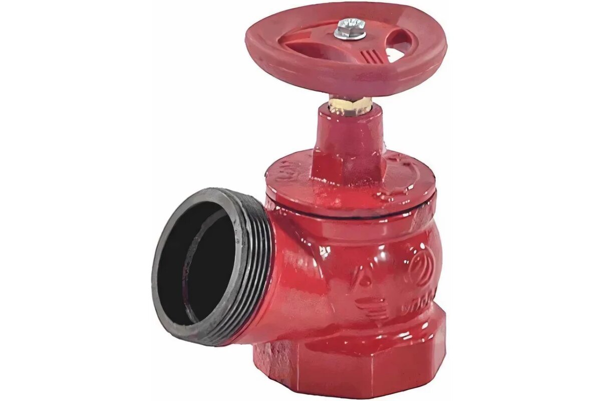 Апогей Клапан пожарный чугунный КПЧ 65-1 125 муфта-цапка ВР/НР 110025