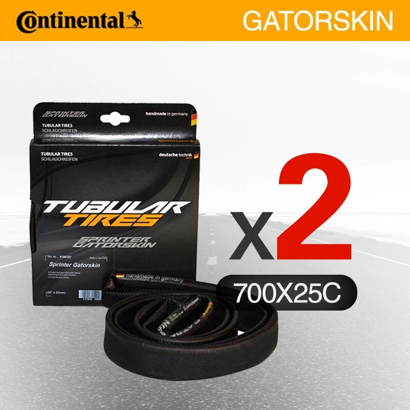 Continental Gatorskin 700x25C трубчатые шины (2шт)