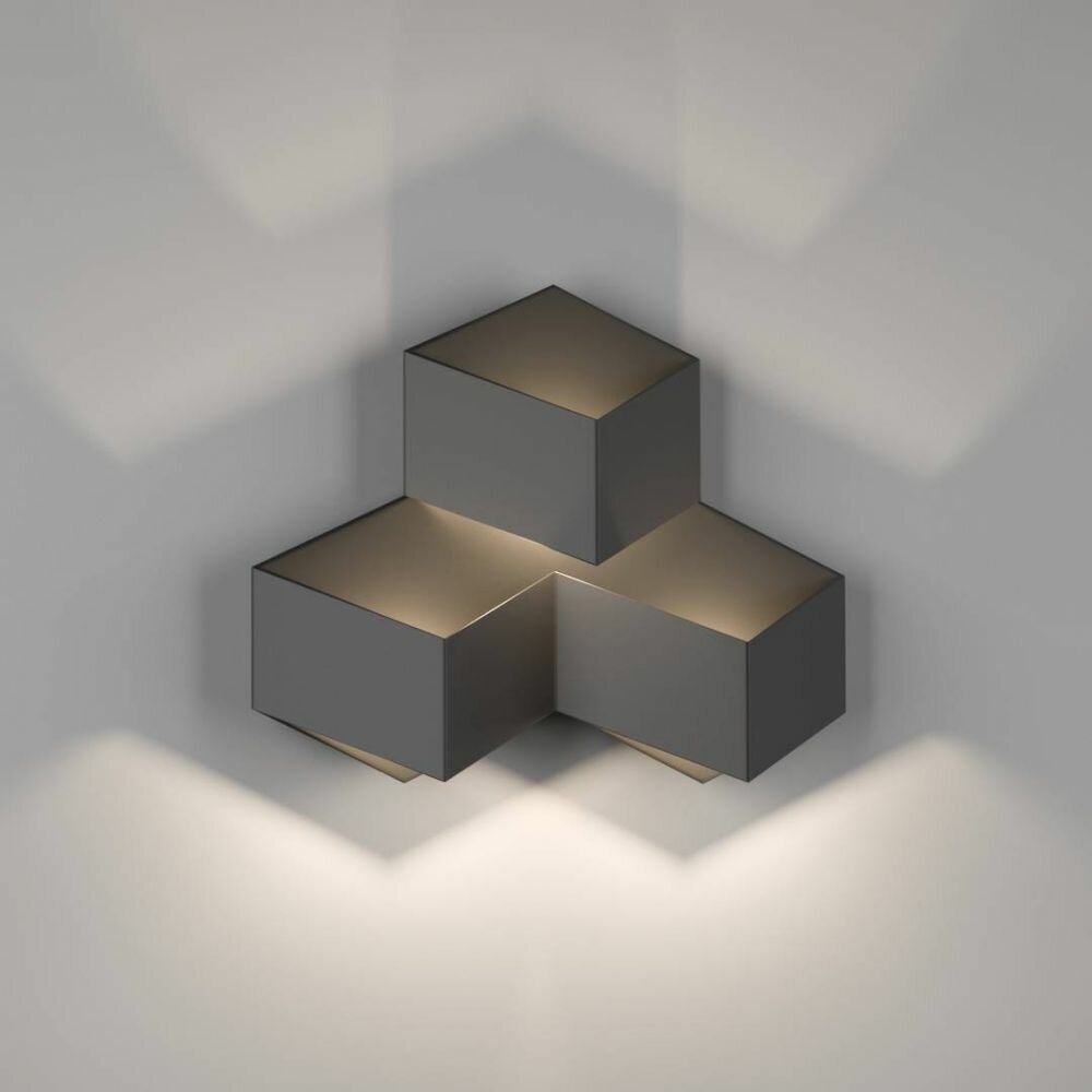 Светильник Настенный DesignLed PALMIRA GW-1101-3-9-BL-NW 9Вт Черный, Нейтральное Белое Свечение / СВГ 002367.