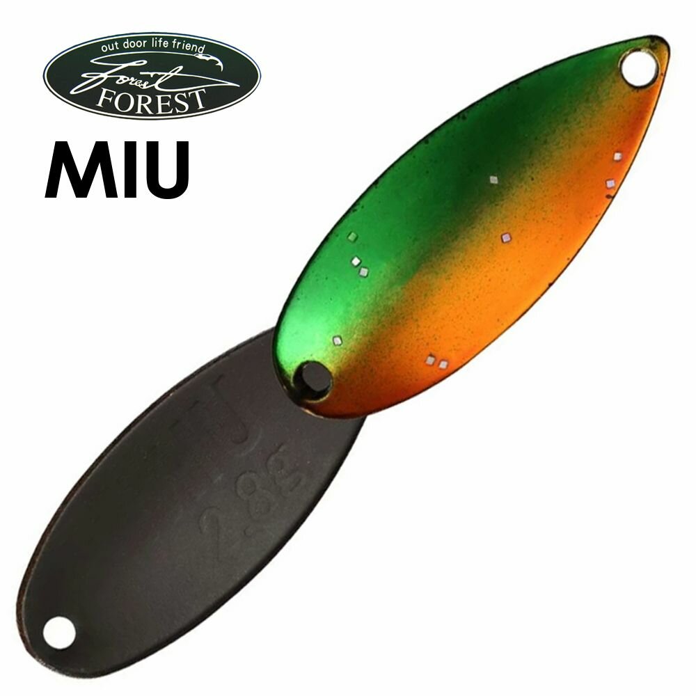 Блесна форелевая колеюлящаяся Forest Miu 3,5 гр #MC13, 1 шт/уп