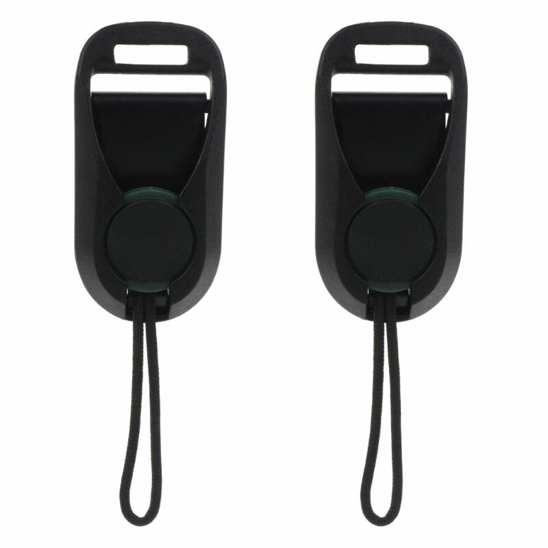 2 шт. адаптеры для плечевого и шейного ремней камеры, быстроразъемные пряжки, универсальный аксессуар 12 мм 20