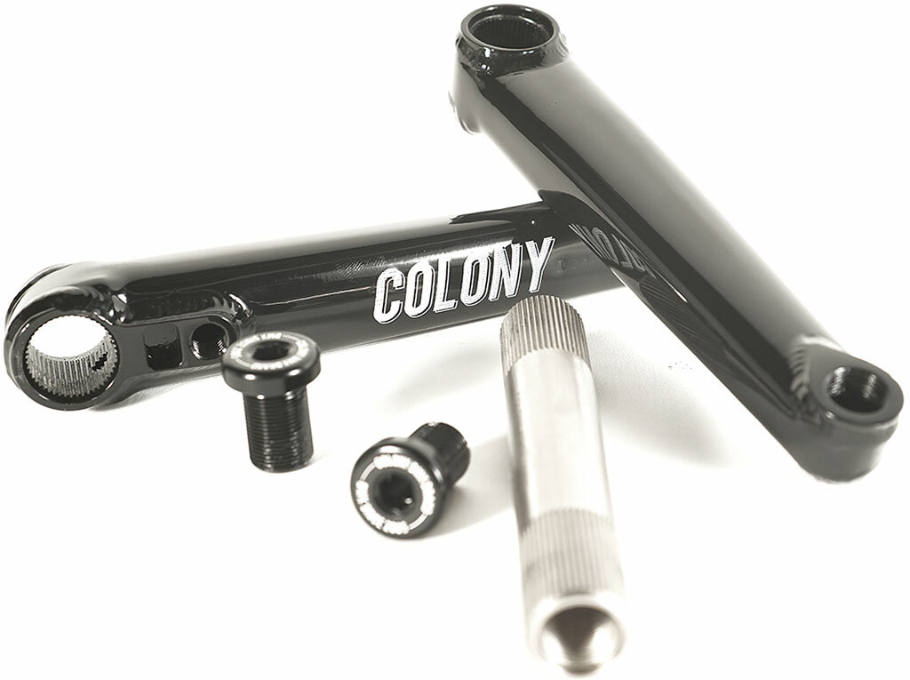 Шатуны COLONY Venator, 165 мм, черные, 21-900A