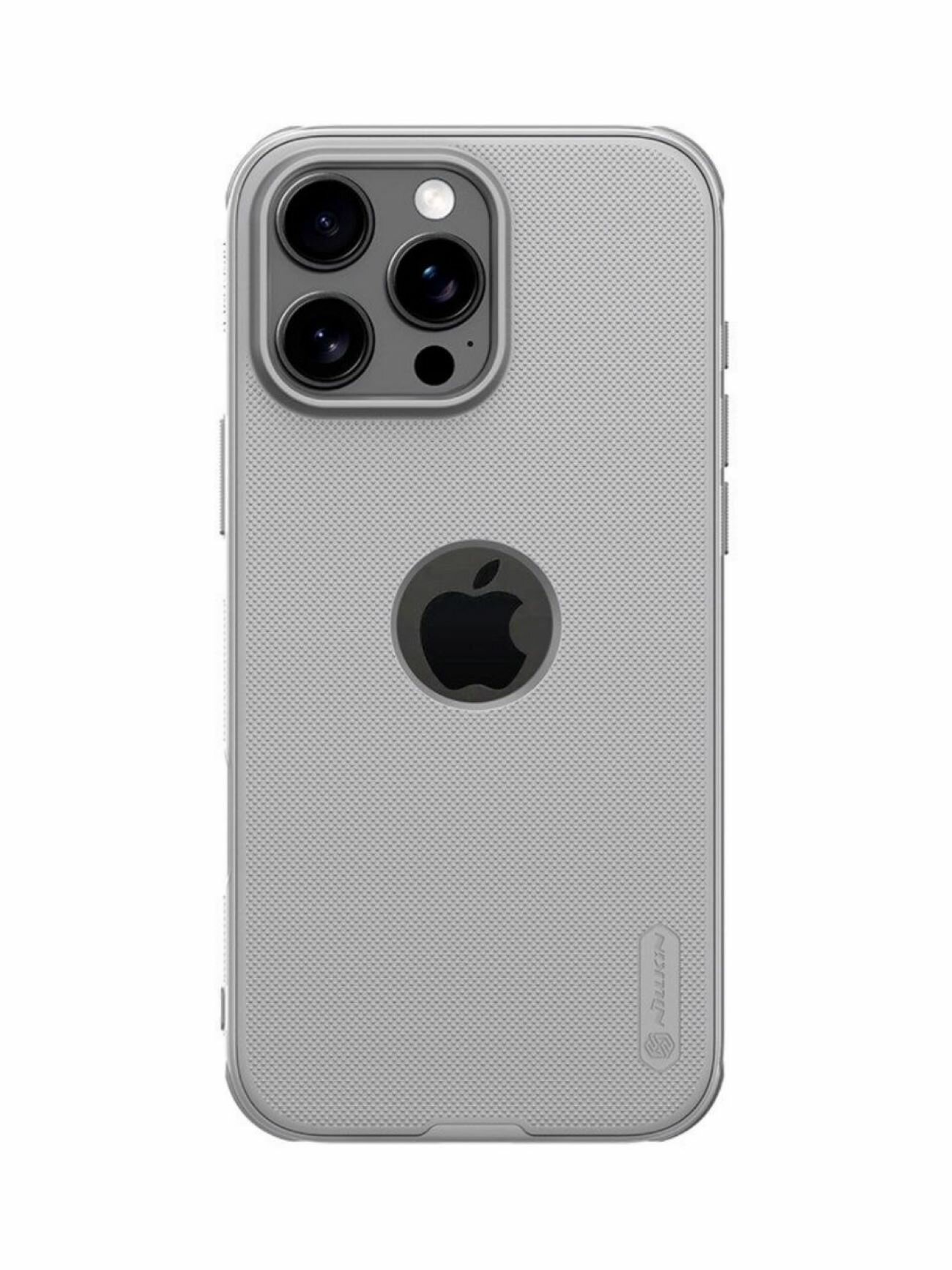 Чехол Nillkin для телефона iPhone 16 Pro Max, серебристый