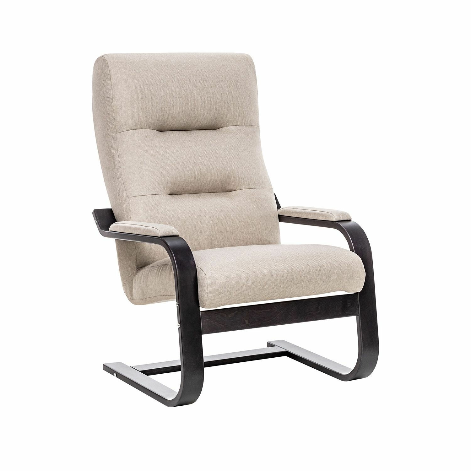 Кресло Leset Оскар Венге текстура, ткань Malmo 05