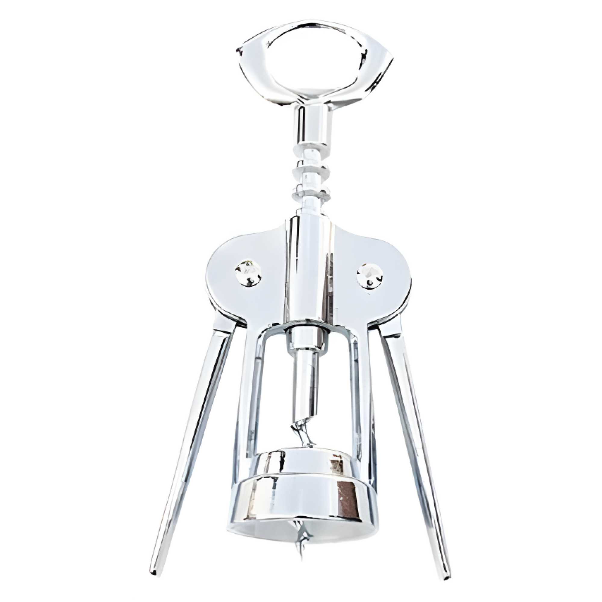 Штопор из нержавеющей стали MVQ 71508CS, двухрычажный механизм, 50х50х254 мм