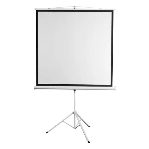 Экран DIGIS Kontur-D DSKD-1108, 250х248 см, 1:1, напольный белый