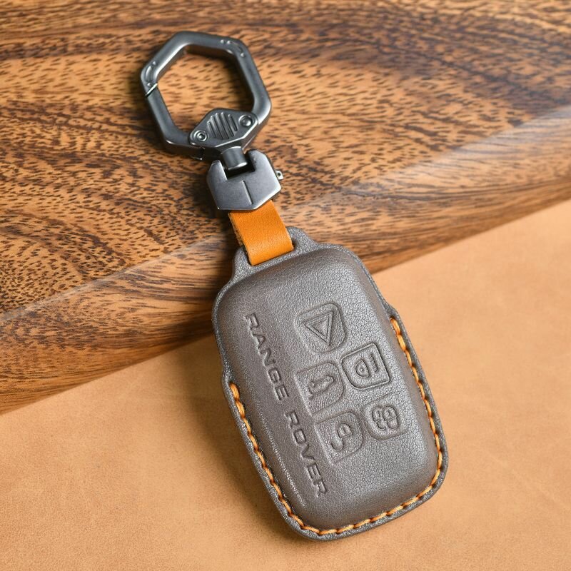 Чехол кожаный для смарт ключа Land Rover (Range Rover)