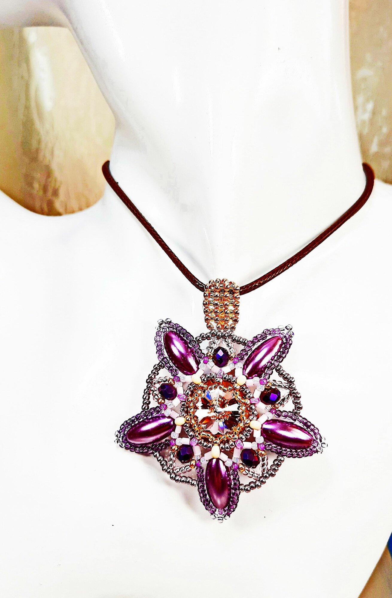 Подвеска, горный хрусталь