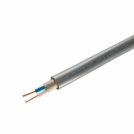 Кабель NUM-O 2х6ок(N)-0,66 ГОСТ (бухта 79 метров)