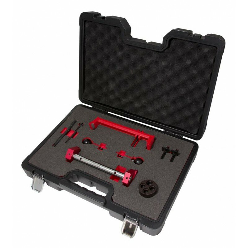 Набор фиксаторов для обслуживания двигателей BMW 8 предметов (S54), в кейсе 'Premium' Forsage