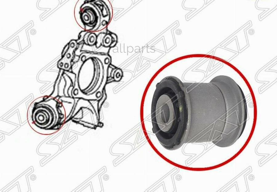 SAT ST-52365-SWA-A01 Сайлентблок цапфы Haval F7 18-22 / Honda CR-V 06-12