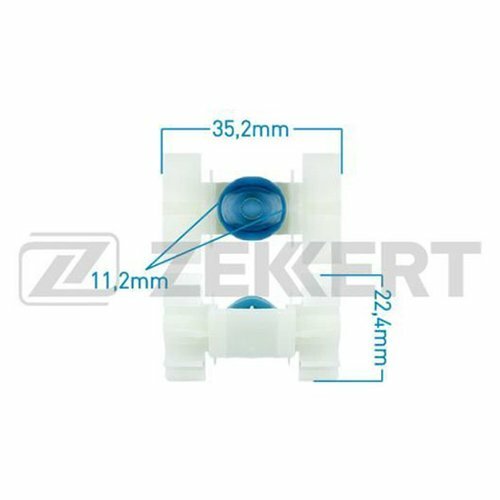 Зажим, молдинг / защитная накладка ZEKKERT BE1450 для BMW 3 серия E36, E46