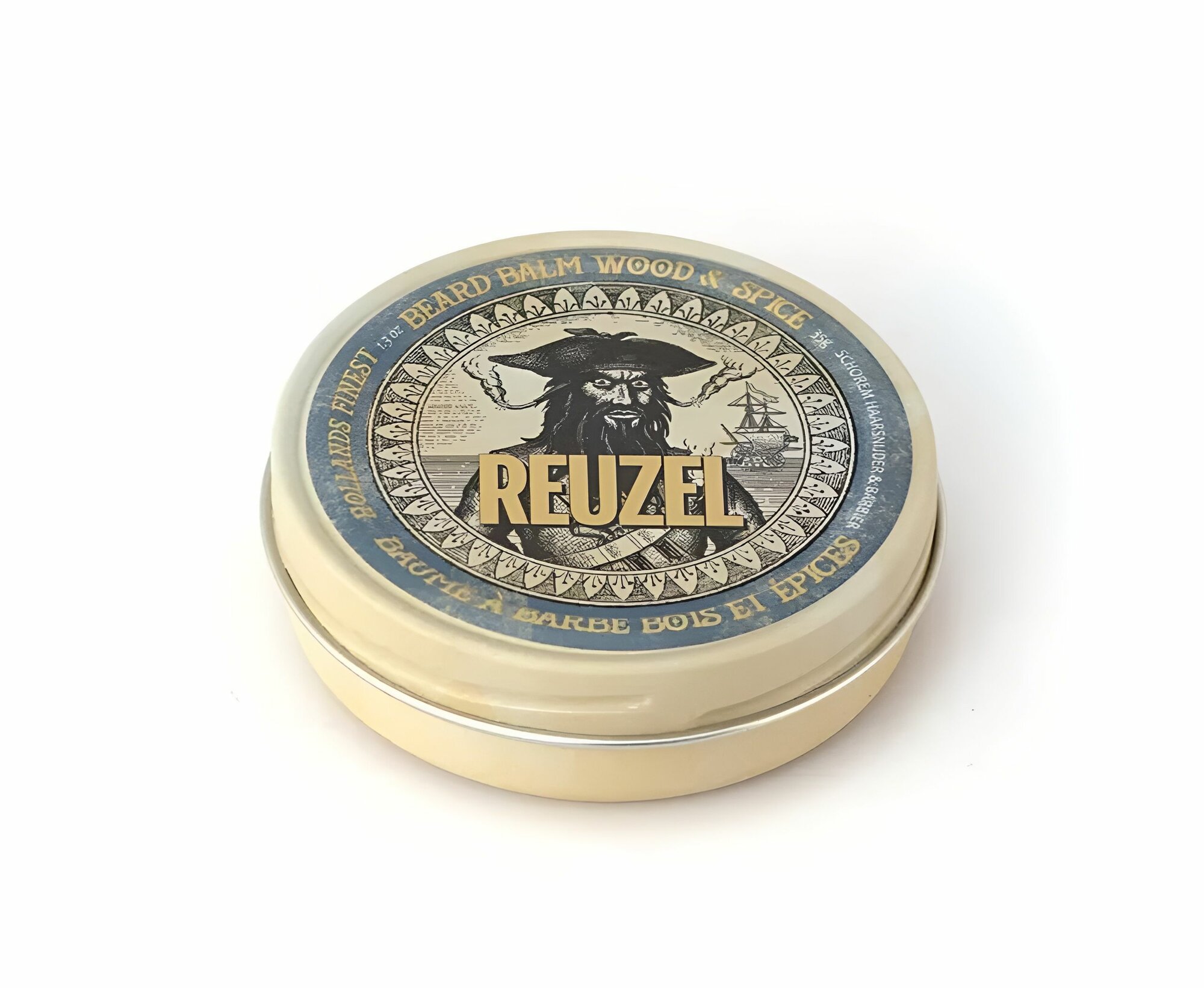 Reuzel Бальзам -паста для бороды Wood & Spice Beard Balm, 35 гр
