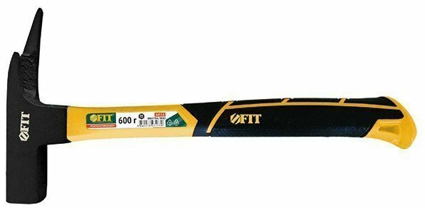 Молоток кровельщика, фиберглассовая усиленная ручка, Профи 600 гр.