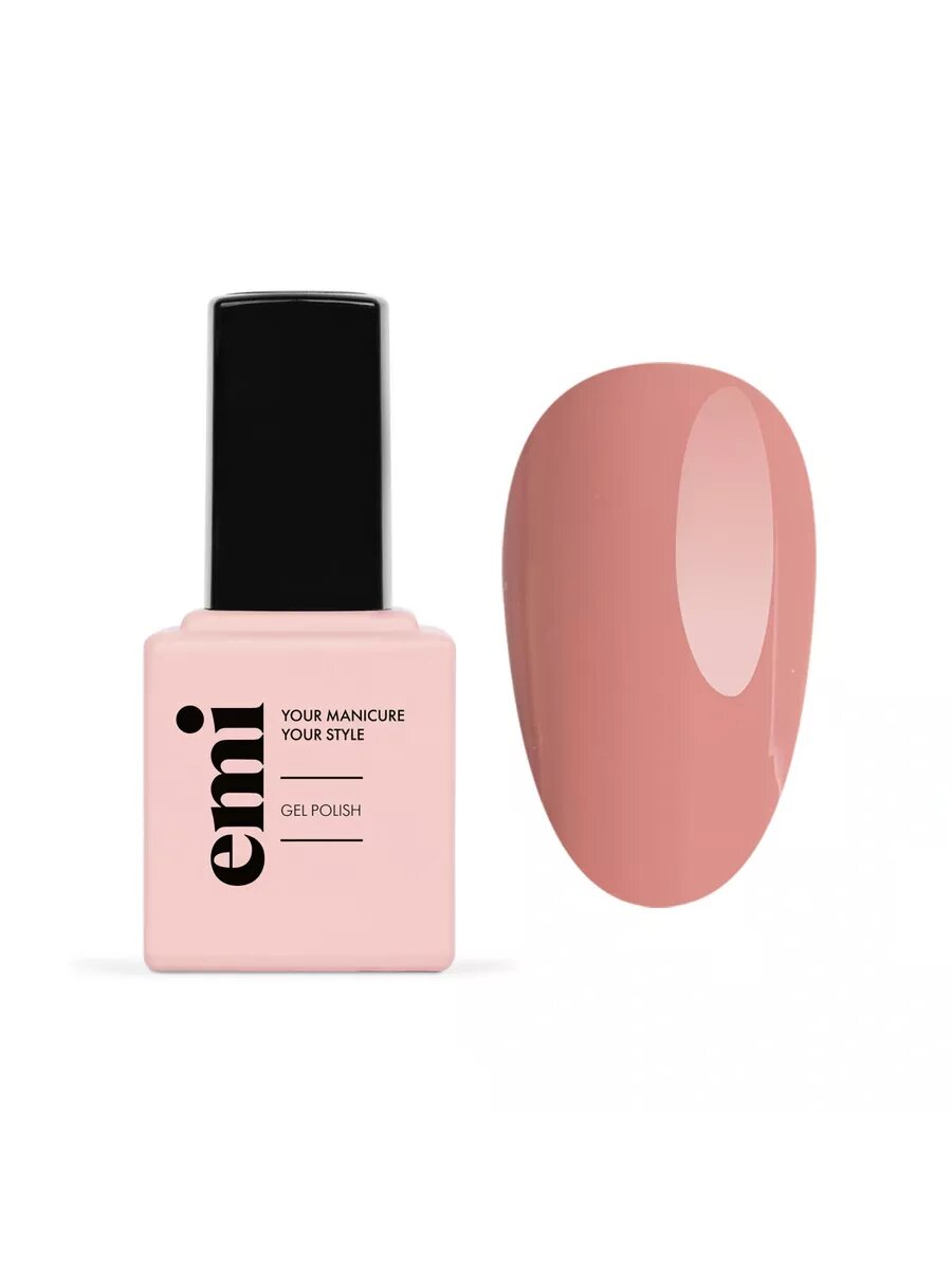 E.Mi Гель-лак для ногтей E.MiLac, №315 ND Язык тела, 9 мл