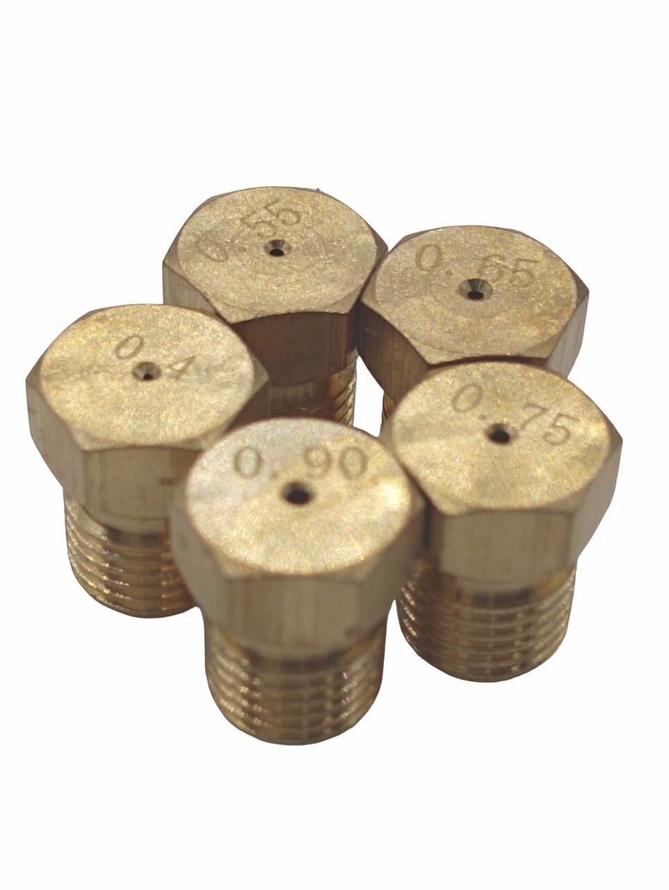 Жиклеры для газовой плиты форсунки комплект 5 штук на баллонный газ