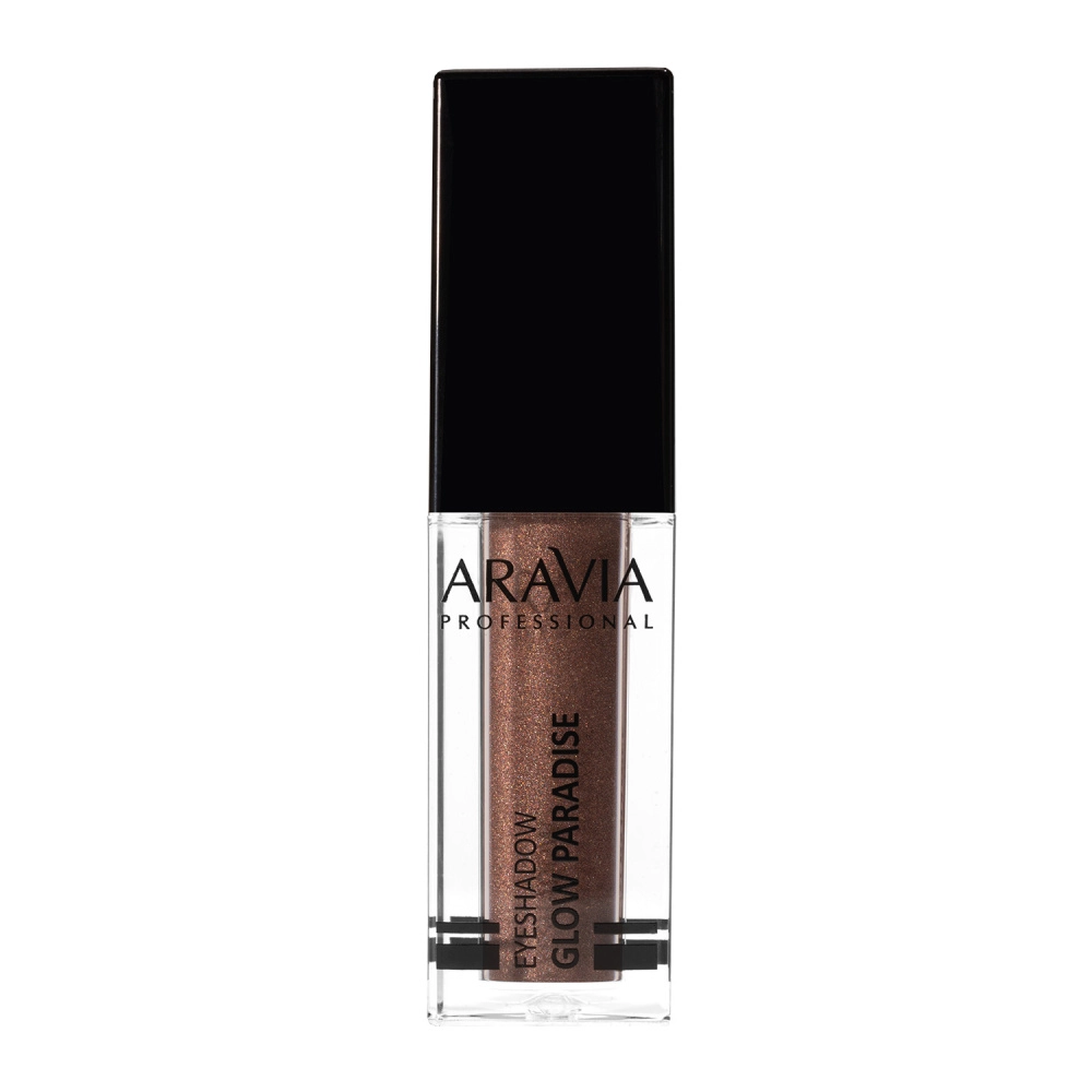 Aravia Professional Glow Paradise 05 Magic Spirit Жидкие сияющие тени для век тон Золотисто коричневый дуохром 5 мл -