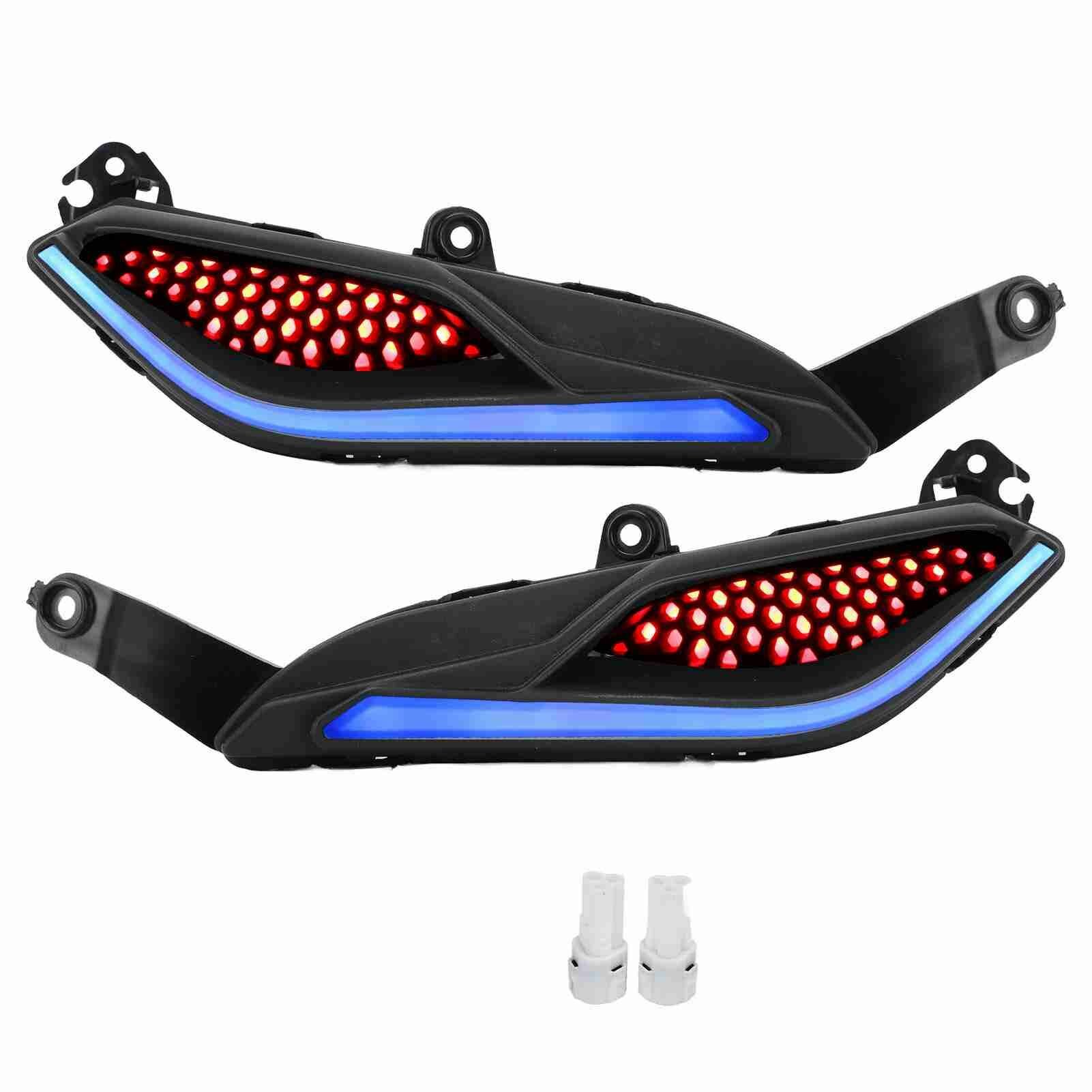 2шт LED индикаторы для RS150, IP67, синий свет