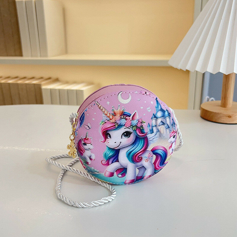 Playful unicorn мини сумка через плечо для детей яркий дизайн идеально для повседневного использования violet
