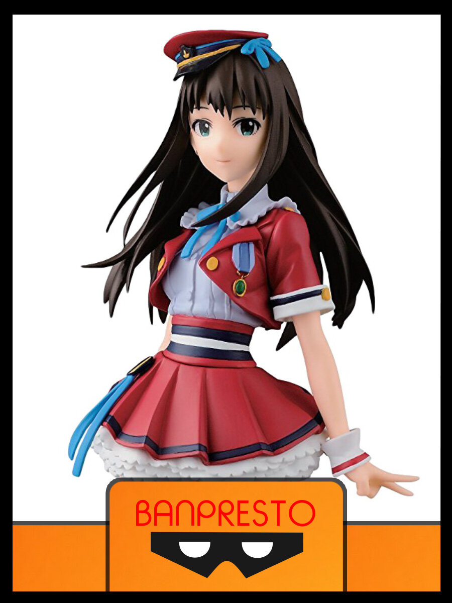Оригинальная фигурка Rin Shibuya от Banpresto из аниме The Idolmaster / Рин Шибуя «Идолмастер» 18 см
