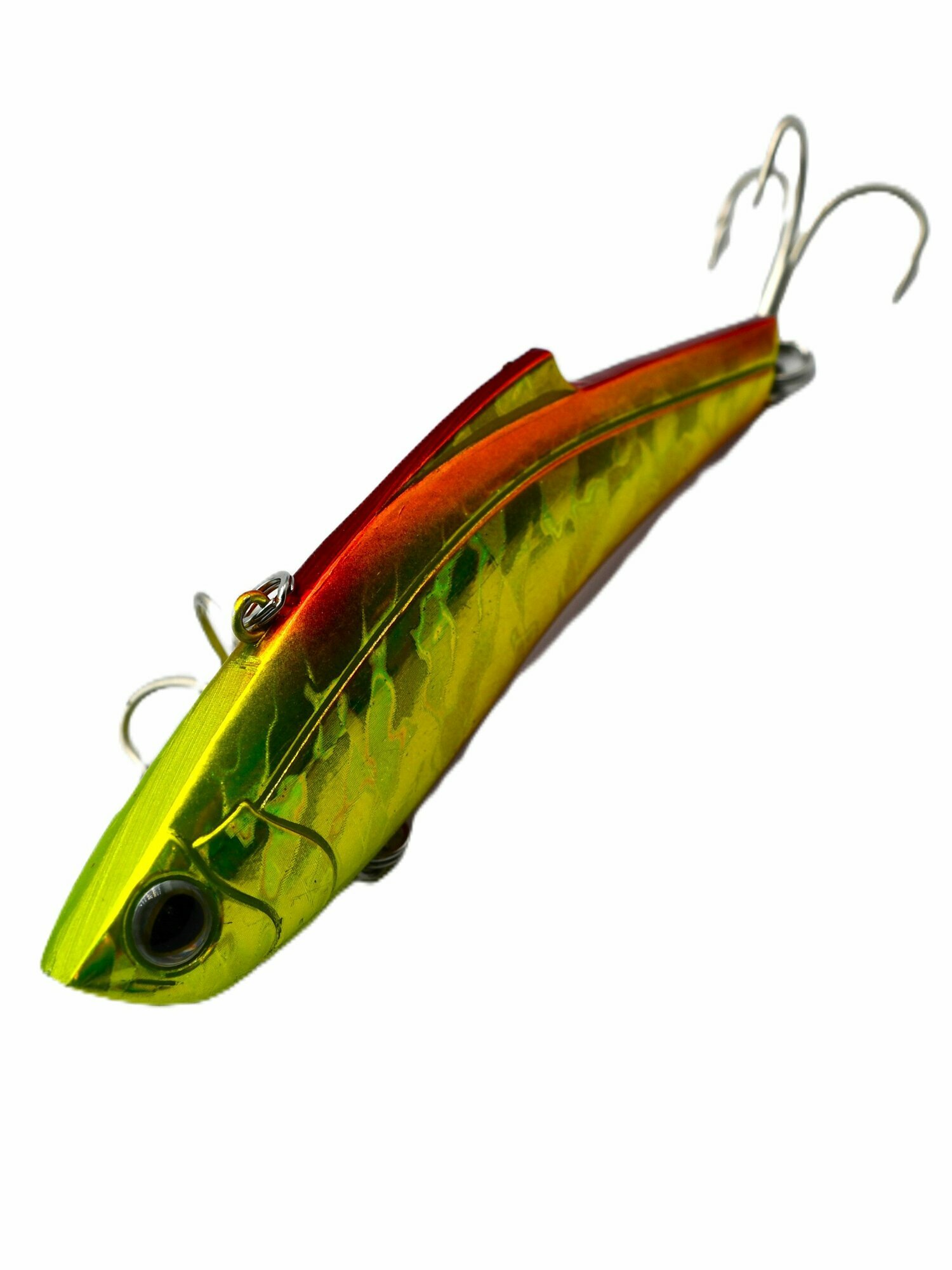 Воблер Columbia Range Vib 90мм 28г для морской и речной рыбалки. Жесткий виб с ножевым краем, импортные материалы из Японии. Уловистый для щуки, окуня, судака.