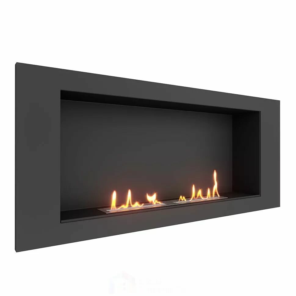 Биокамин встраиваемый SteelHeat LONG 1200 LITE (Стандарт)