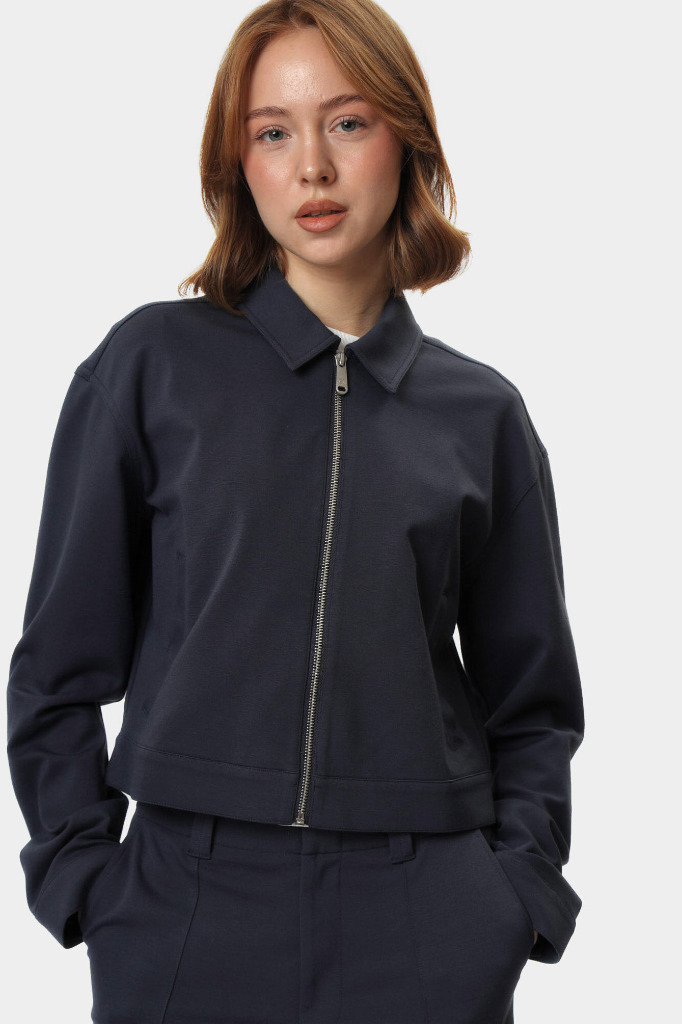 Толстовка Calvin Klein Jeans, размер L, , синий — фото 1