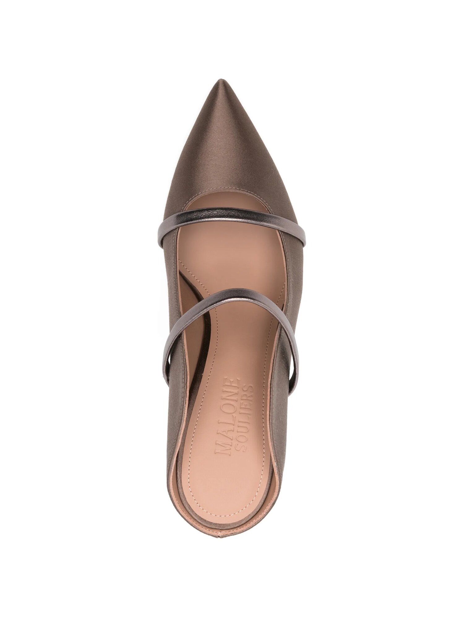 Туфли Malone Souliers Double-strap pumps, размер 40, коричневый — фото 1